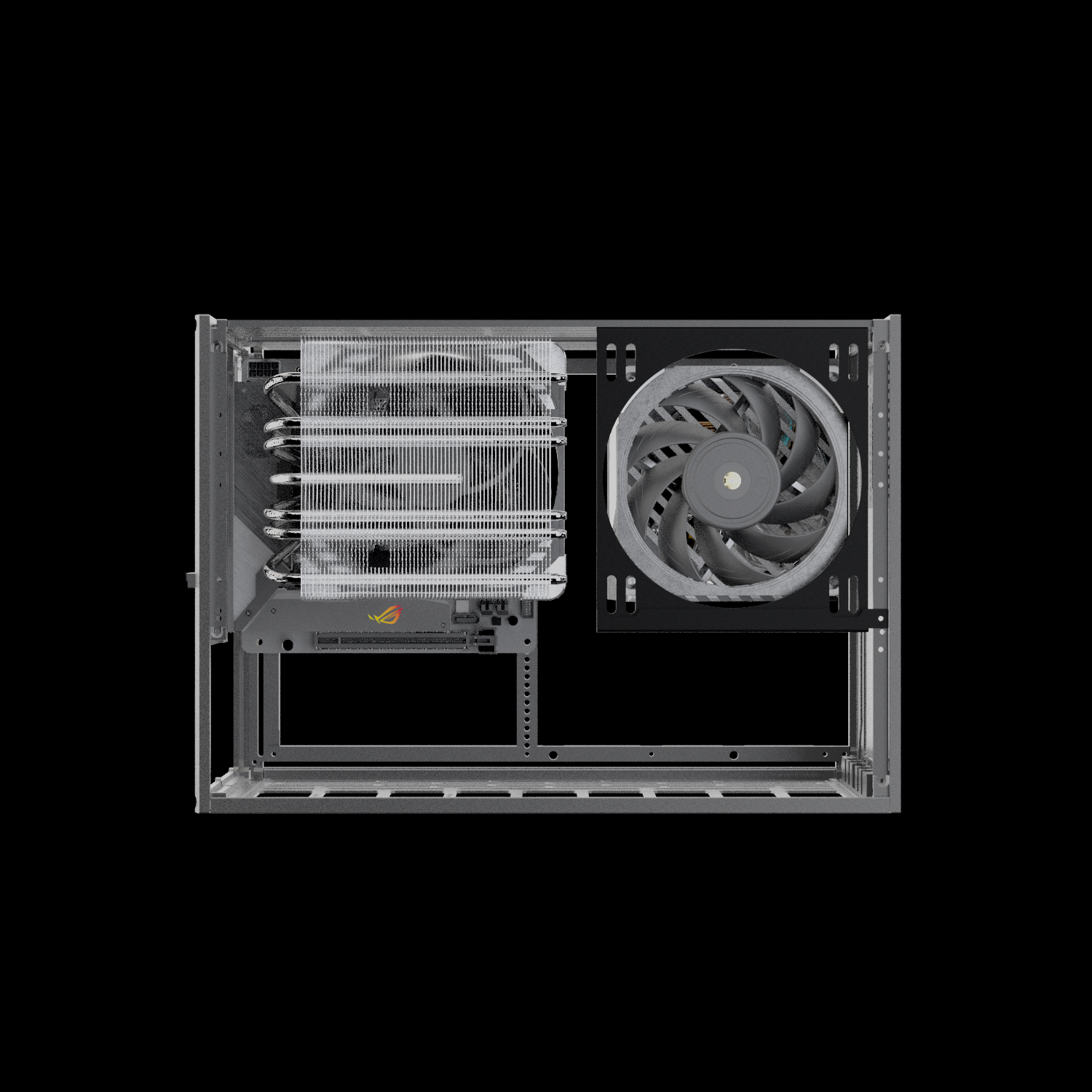 M Series - Fan + Radiator Bracket – NCASE